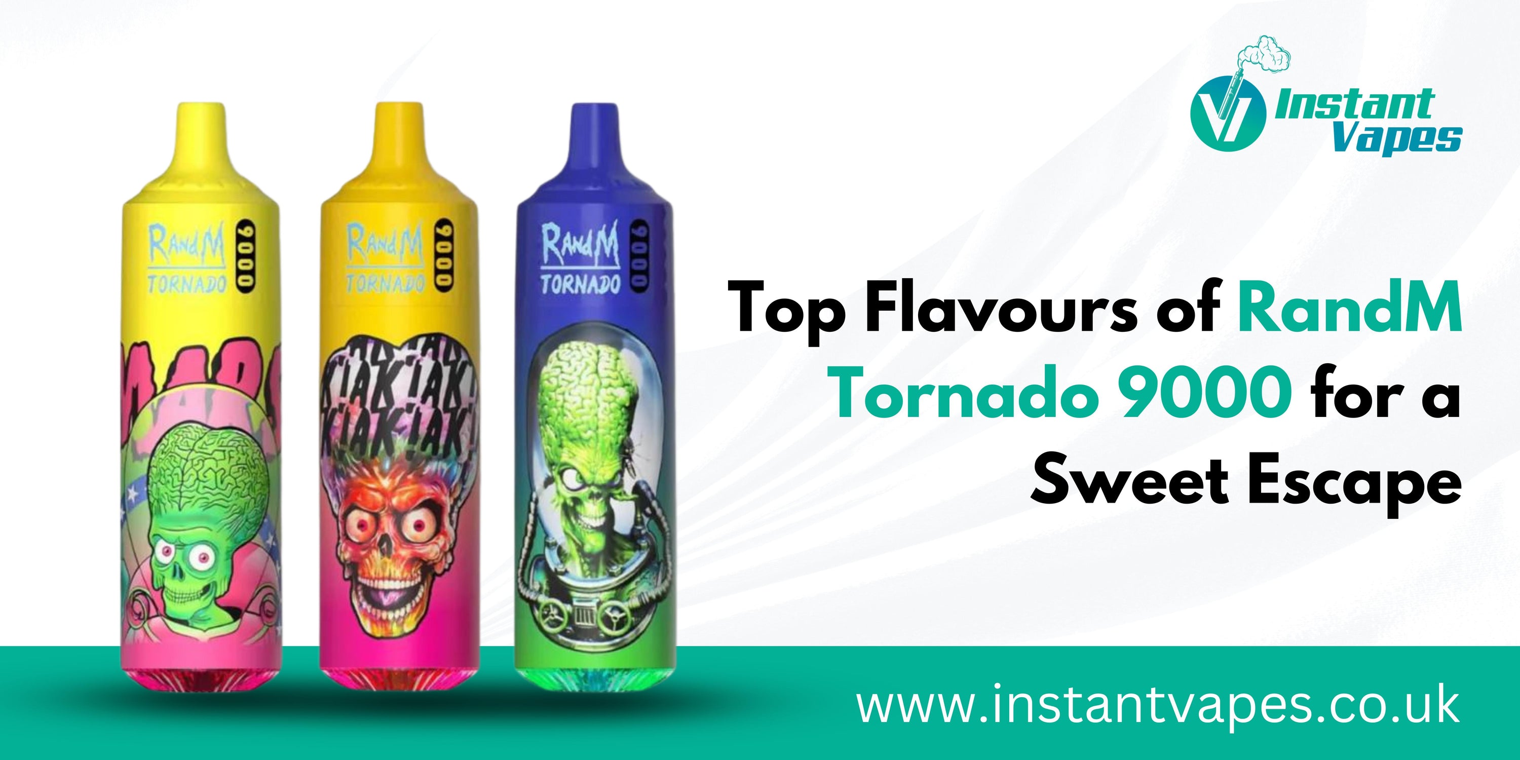 Top Flavours of RandM Tornado 9000 for a Sweet Escape – Instant Vapes ...