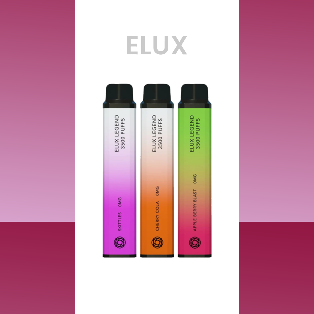 Elux Vape | All Flavours | Starting from £3.5